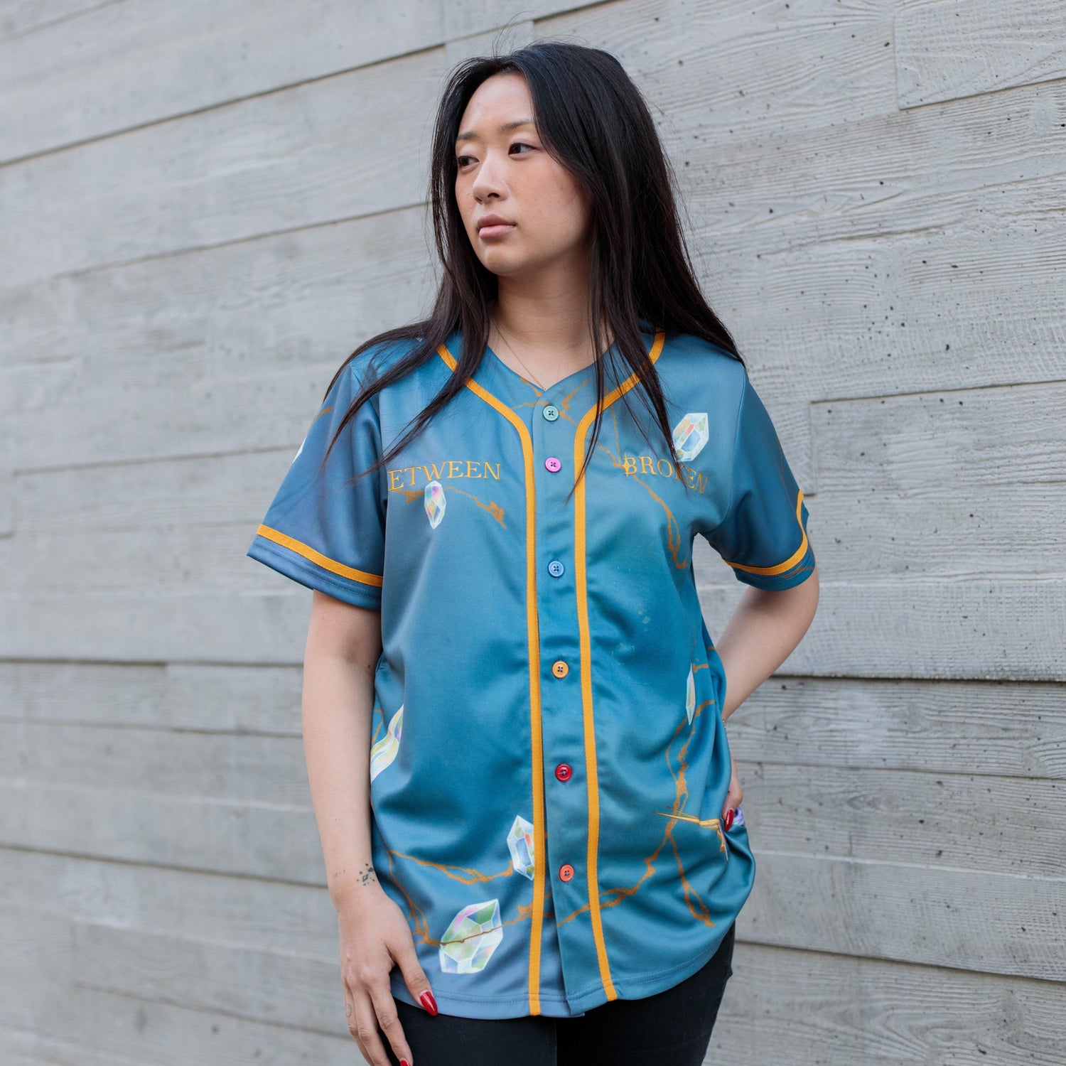 Dabin - Between Broken Baseball Jersey | Dabin's Sanctuary